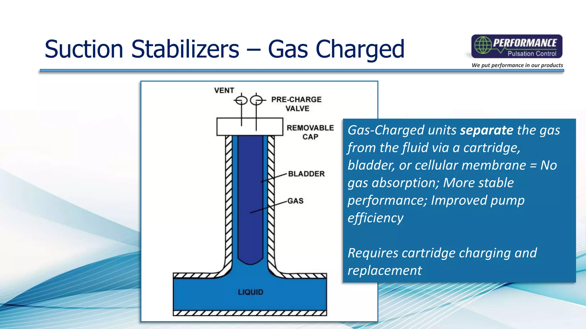 Suction Stabilizers for Pulsation Control | PPTX