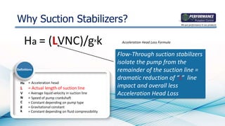 Suction Stabilizers for Pulsation Control | PPTX