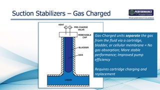 Suction Stabilizers for Pulsation Control | PPTX