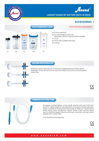 Suction Unit Catalogue | PDF | Lung and Respiratory Health | Diseases ...