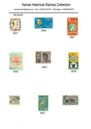 Sudan historical stamps | PDF