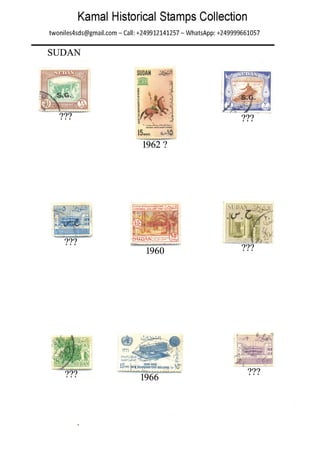 Sudan historical stamps | PDF