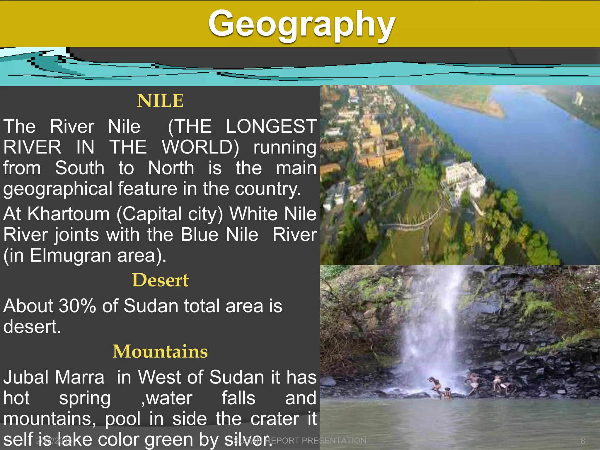 Sudan Report Presentation | PPTX