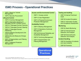 Sudarsan Jayaraman - Open information security management maturity ...