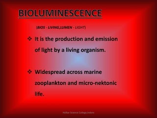 Bioluminescence | PPT