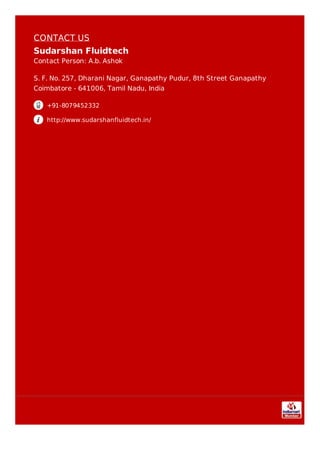 Sudarshan fluidtech | PDF