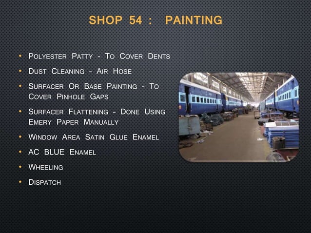 Inplant Training - Integral Coach Factory | PPTX