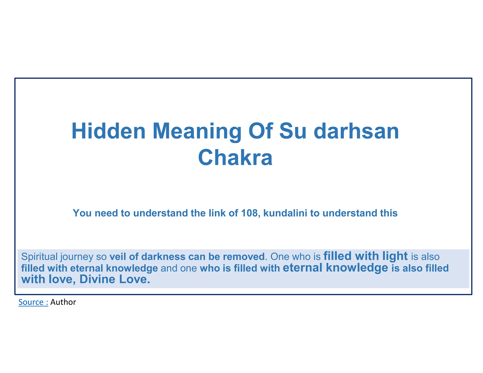 Su Darshan Chakra Hidden meaning Sanatan | PDF