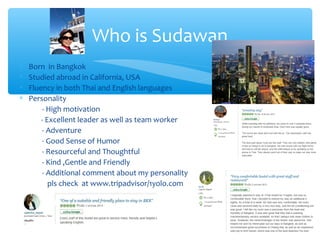 Sudawan makerting resume | PPT