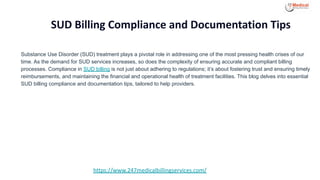 SUD Billing Compliance and Documentation Tips.pdf
