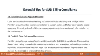 SUD Billing Compliance and Documentation Tips.pptx