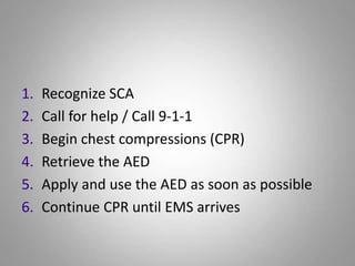 what happen in Sudden Cardiac Arrest .ppt