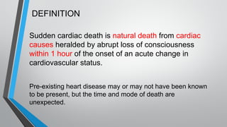 Sudden cardiac death | PPT