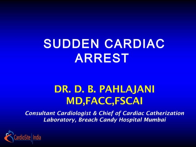 Sudden cardiac death | PPT | Heart and Cardiovascular Diseases ...