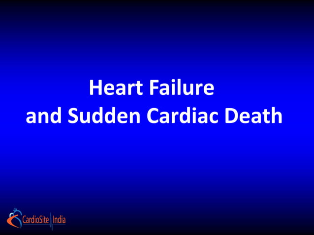 Sudden cardiac death | PPT | Heart and Cardiovascular Diseases ...