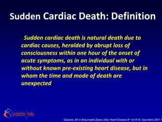 Sudden cardiac death | PPT