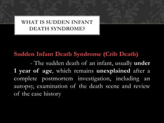 Sudden Death Syndrome | PPTX