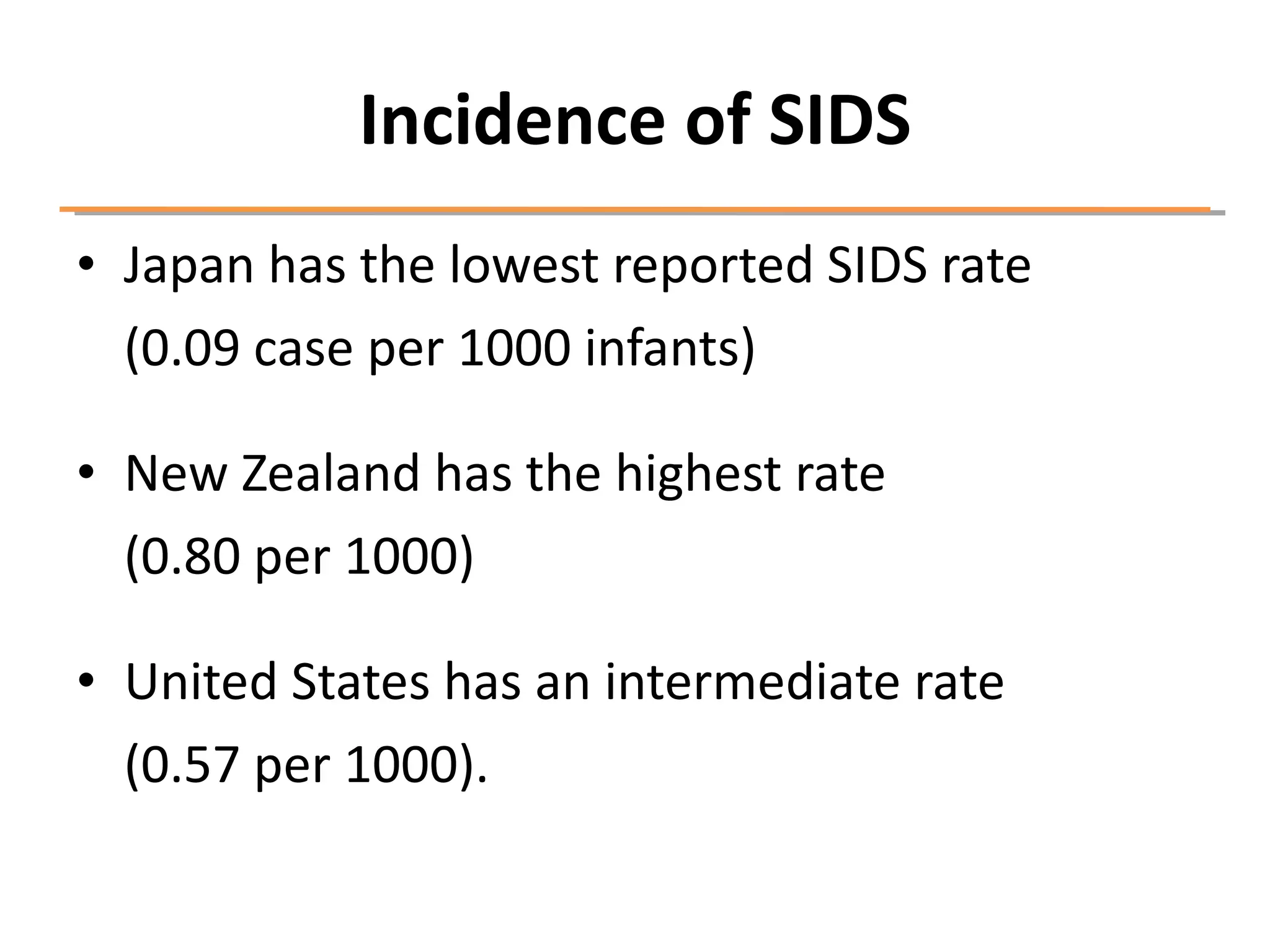 Sudden Infant Death Syndrome | PPT