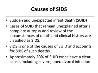 Sudden Infant Death Syndrome | PPT