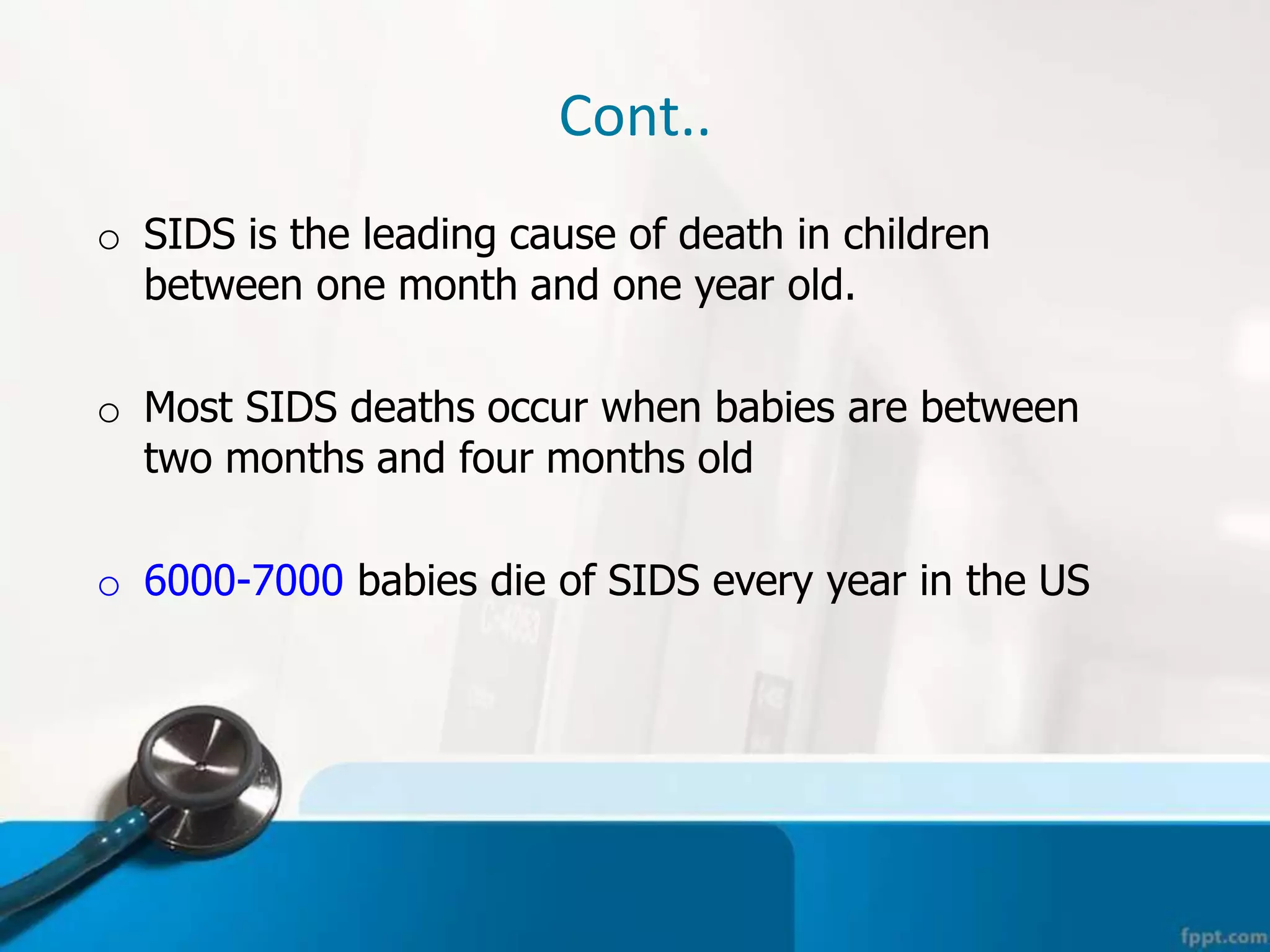 SUDDEN INFANT DEATH SYNDROME.pptx