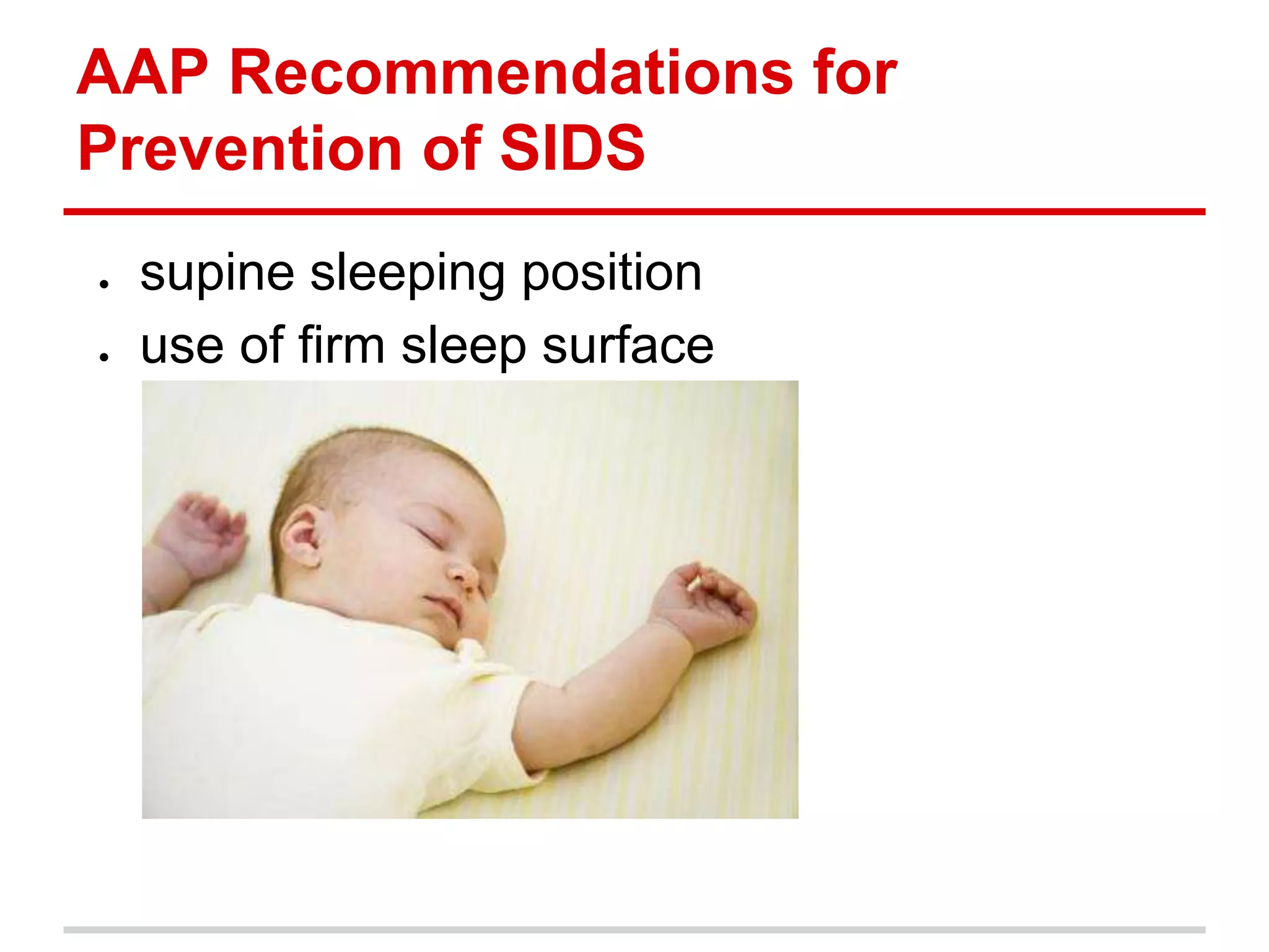 Sudden Infant Death Syndrome (SIDS) | PPTX