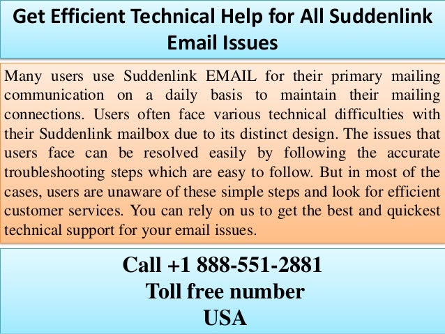 Suddenlink Email Tech support