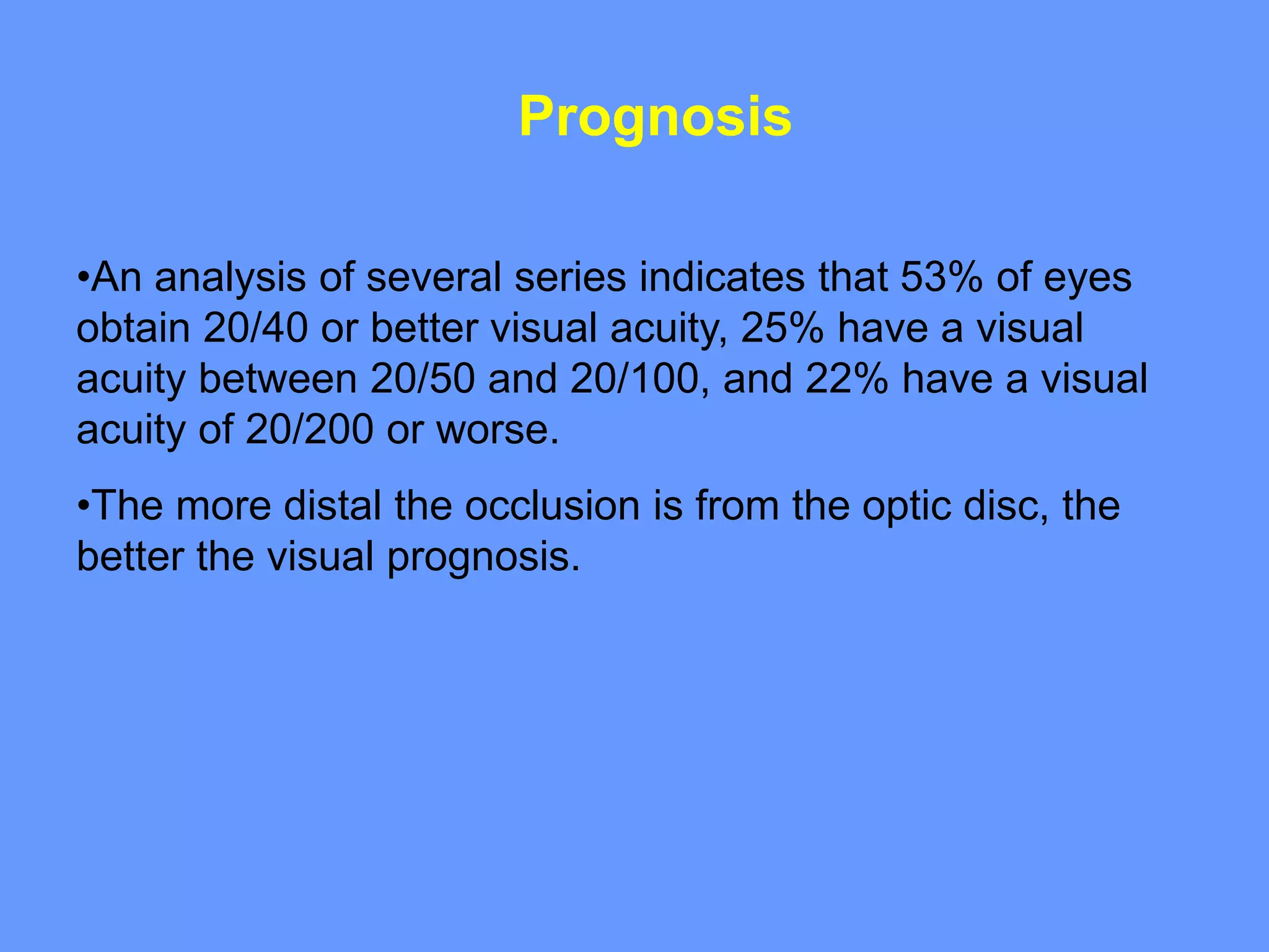 Sudden loss of vision IN A PATIENT ACUTELY | PPT
