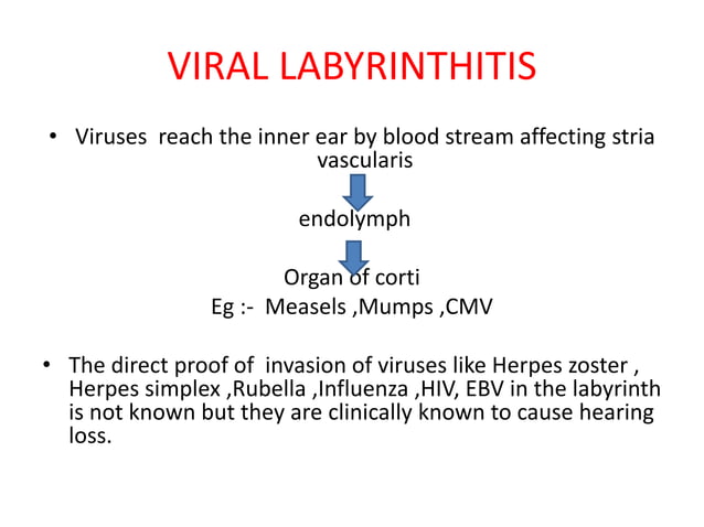 Sudden SNHL | PPTX | Ear, Nose and Throat Conditions | Diseases and ...