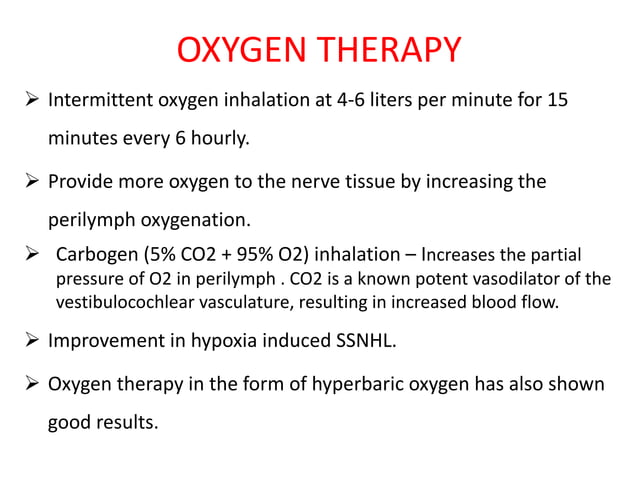 Sudden SNHL | PPTX | Ear, Nose and Throat Conditions | Diseases and ...
