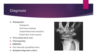 Sudeck's osteodystrophy - Dr Bipul Borthakur | PPTX | Physical Therapy ...