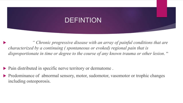 Sudeck's osteodystrophy - Dr Bipul Borthakur | PPTX | Physical Therapy ...