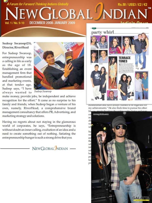 Sudeep swaroop - profile of music | PDF