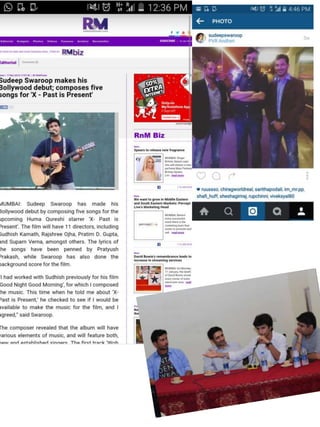 Sudeep swaroop- profile- musician | PPTX