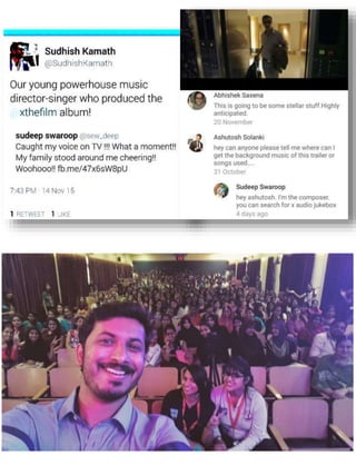 Sudeep swaroop- profile- musician | PPTX