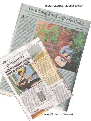 Sudeep swaroop- profile- musician | PPTX