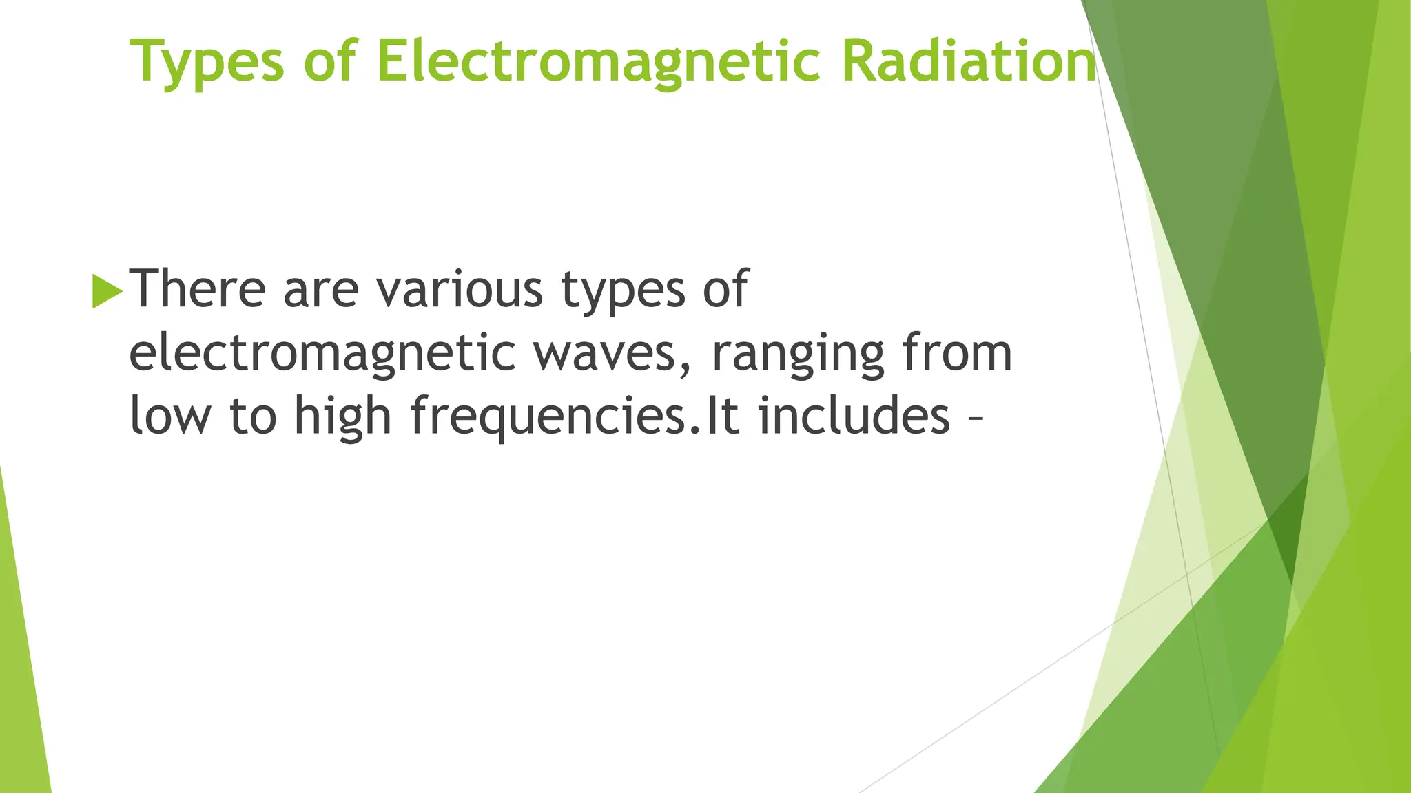 PPT ON ELECTROMAGNETIC RADIATION AND ITS EFFECT ON EYES | PPT