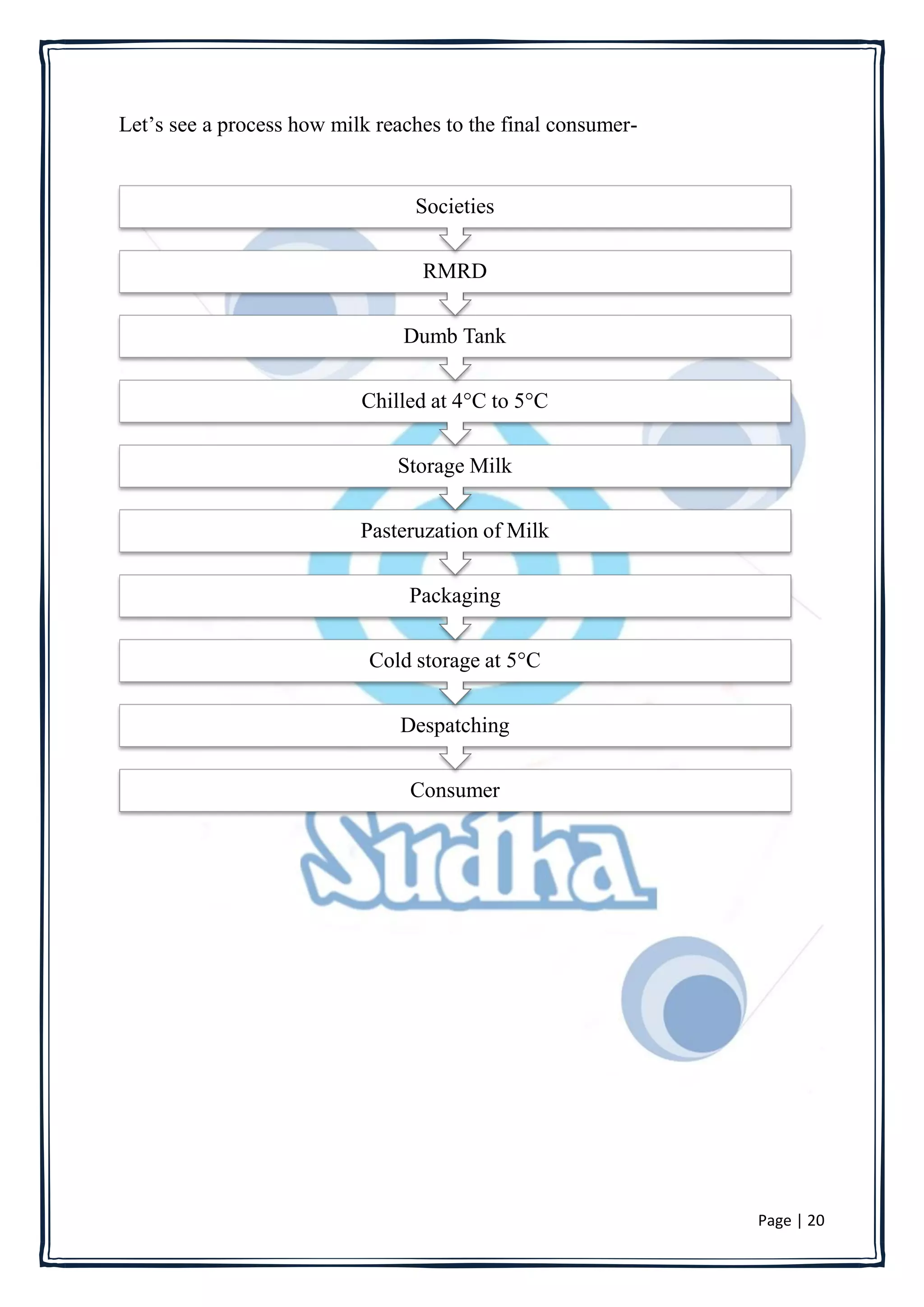 Sudha dairy report | PDF