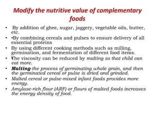 complementary feeding | PPT