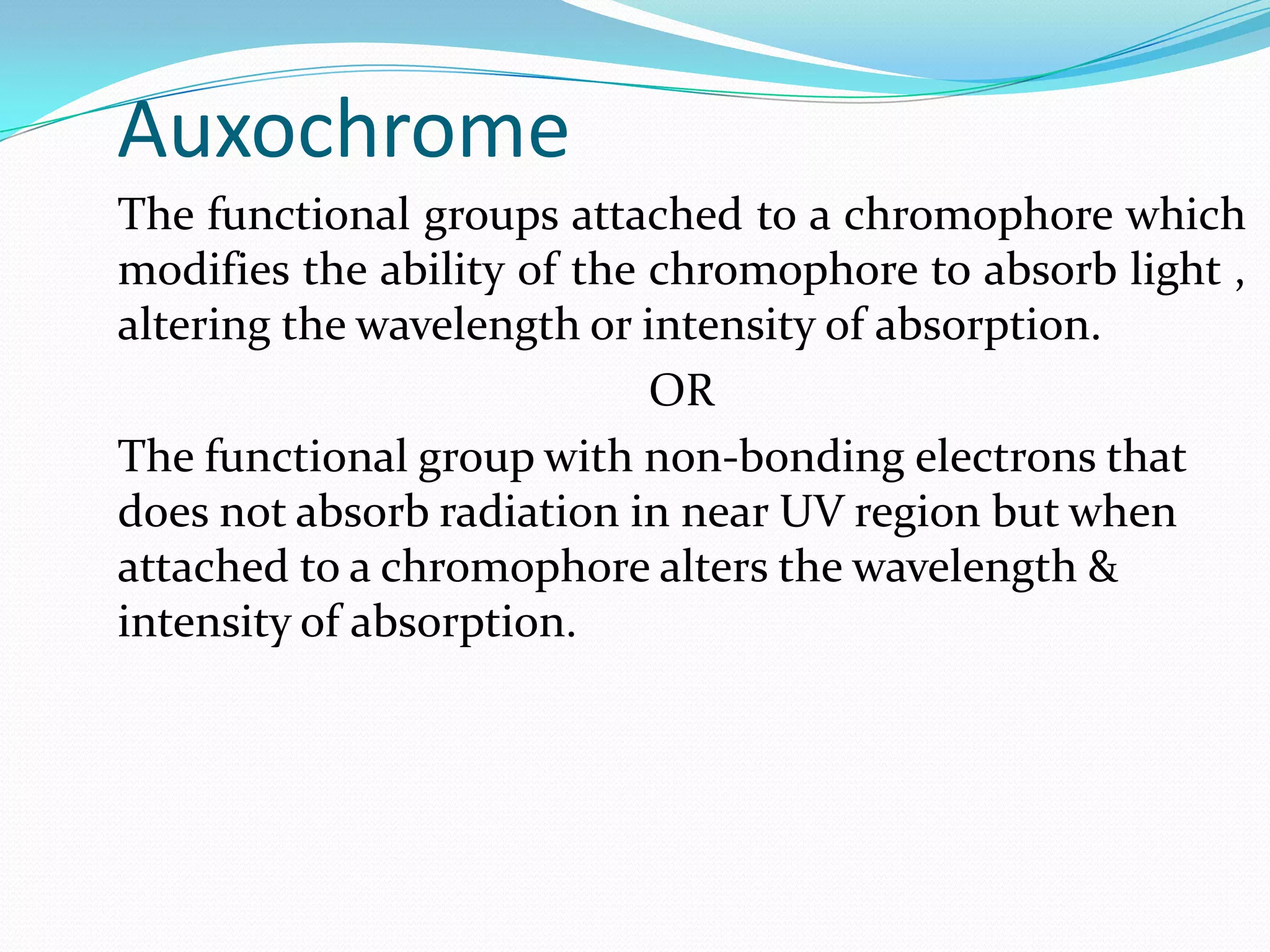 UV-Visible Spectroscopy | PPTX