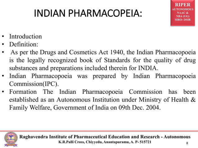 MONOGRAPHS OF HERBAL DRUGS | PPTX