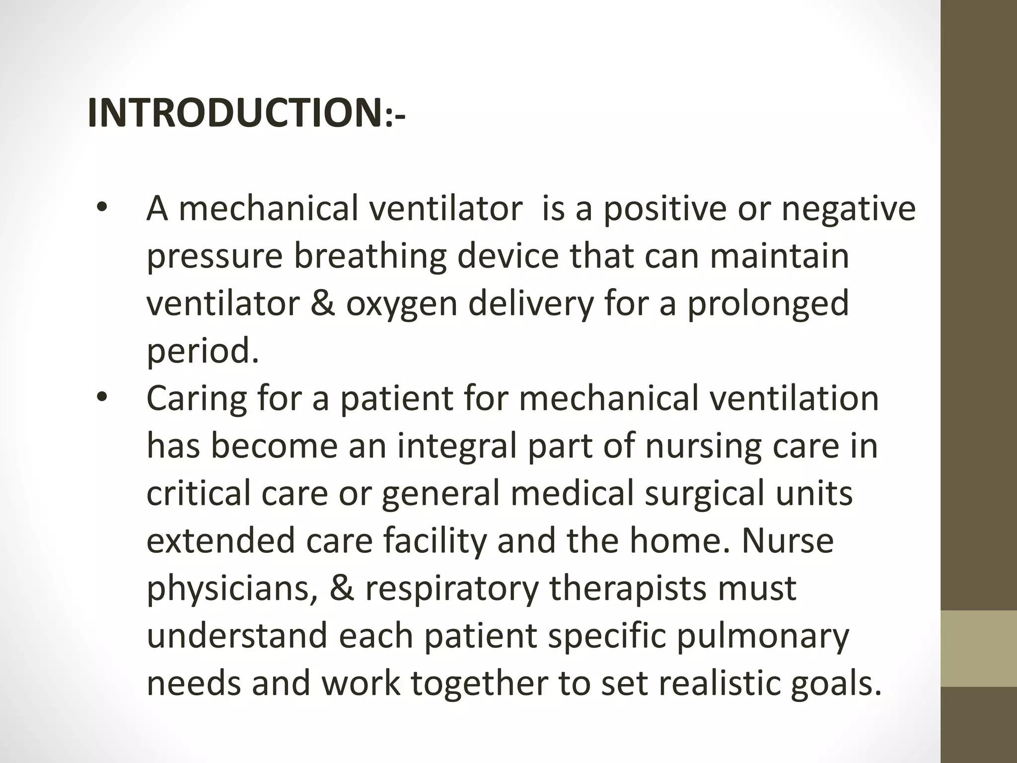Ventilator | PPTX
