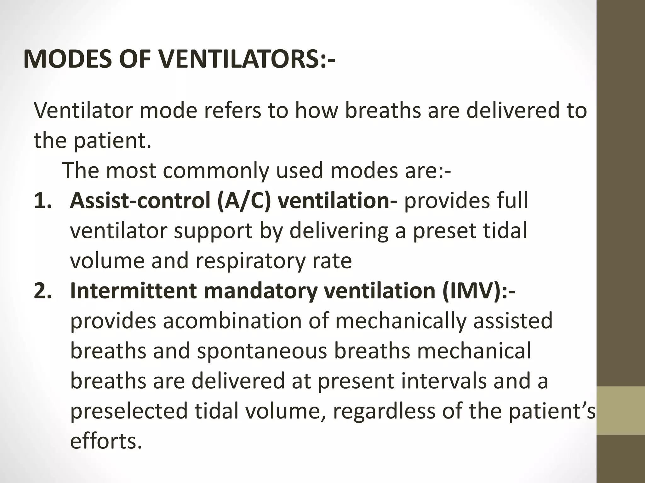 Ventilator | PPTX