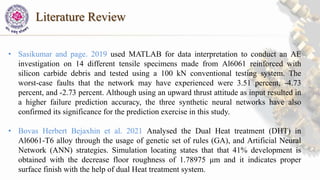 Experiment with the Multivolt Drop Technique to Predict the Physical Properties of Al6061 using ...