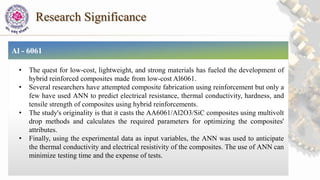 Experiment with the Multivolt Drop Technique to Predict the Physical Properties of Al6061 using ...