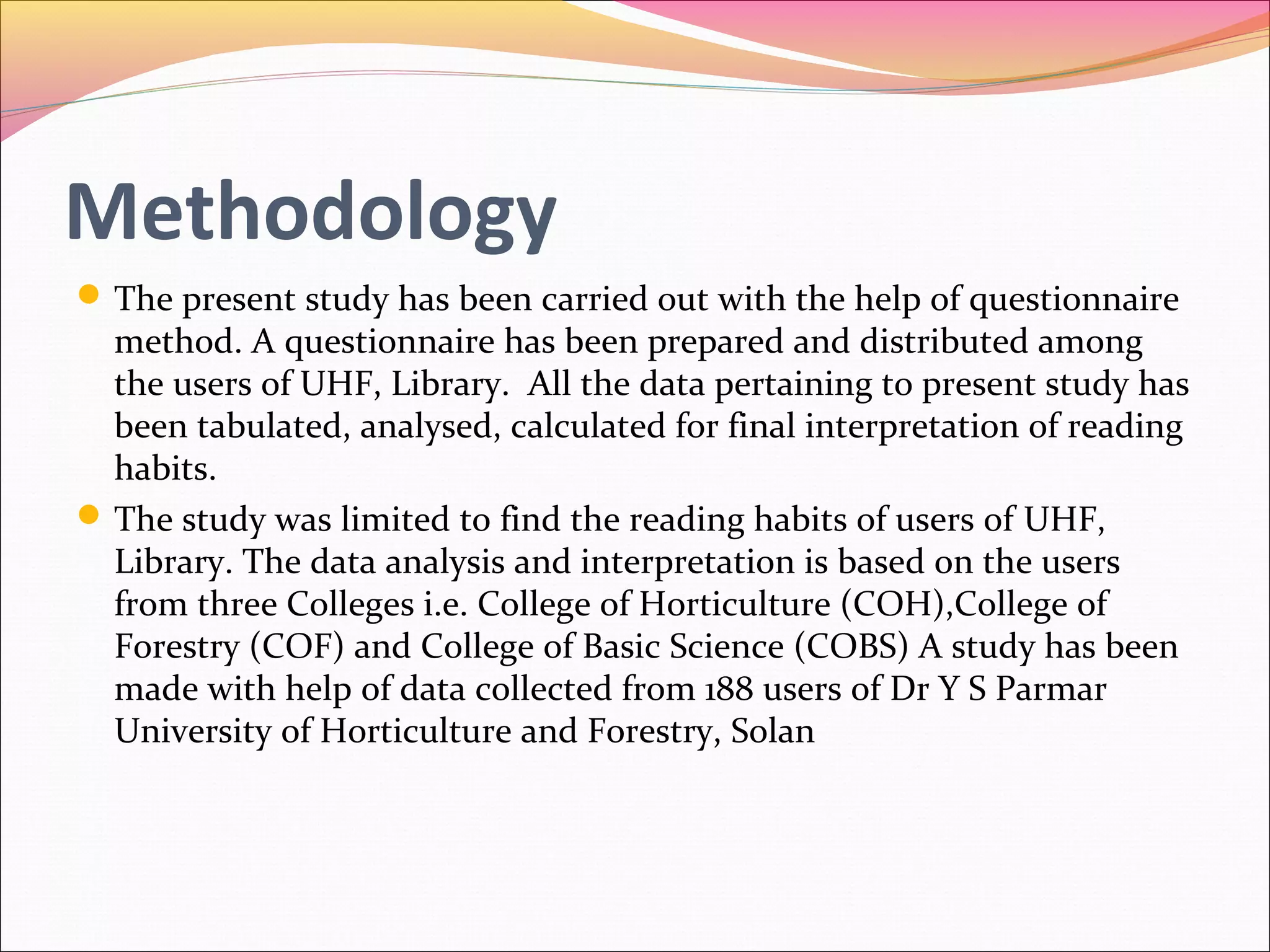 Impact of internet on reading habits | PPT