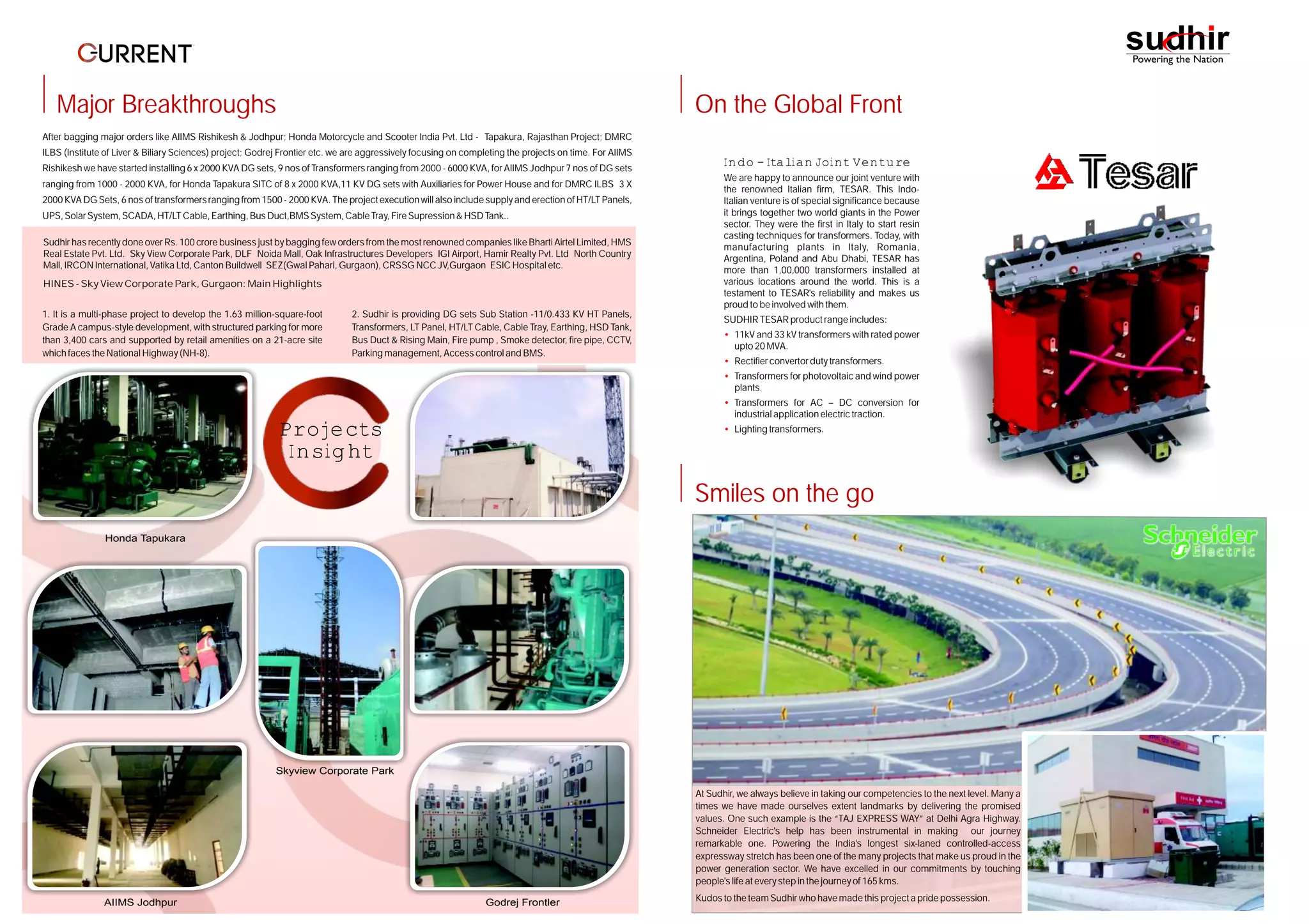 Sudhir Gensets Ltd. - Newsletter 3 | PDF
