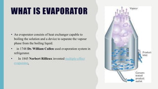 Multiple effect evaporator | PPTX
