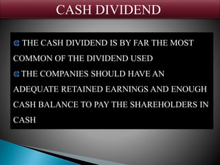 dividend & working capital | PPTX