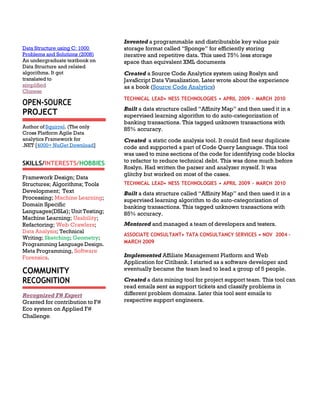 Sudipta_Mukherjee_Resume-Nov_2022.pdf | Programming Languages | Computing