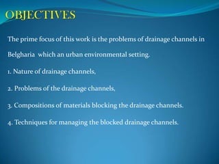 drainage problem | PPT